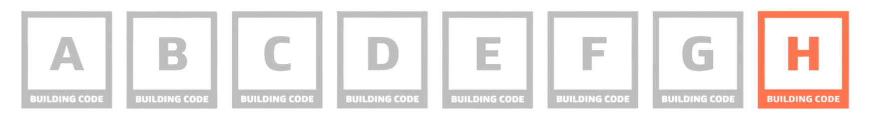 H1 requirements for commercial buildings