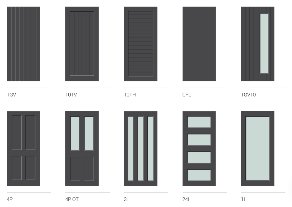 Entrance doors that make a statement