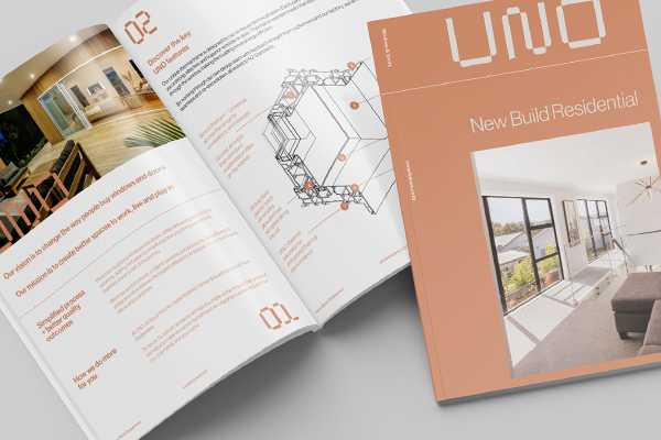 Download the new build residential brochure | UNO Windows & Doors